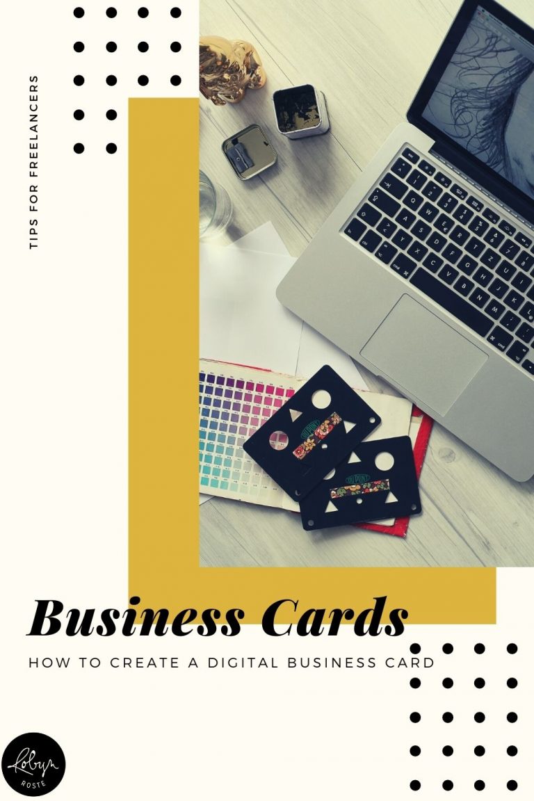 How to Create a Digital Business Card - Robyn Roste