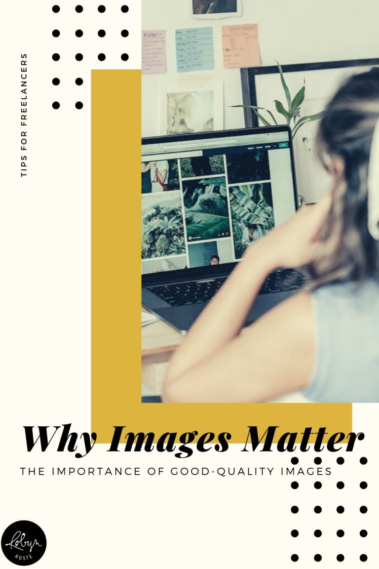 The Importance Of Good Quality Images For Your Online Business - Robyn ...