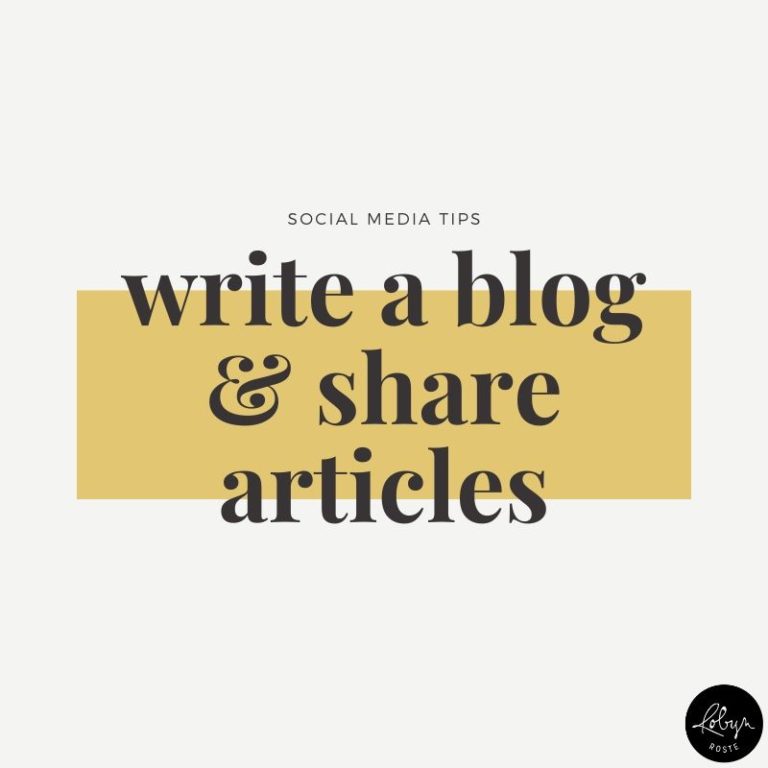 How to Promote Your Writing on Social Media - Robyn Roste